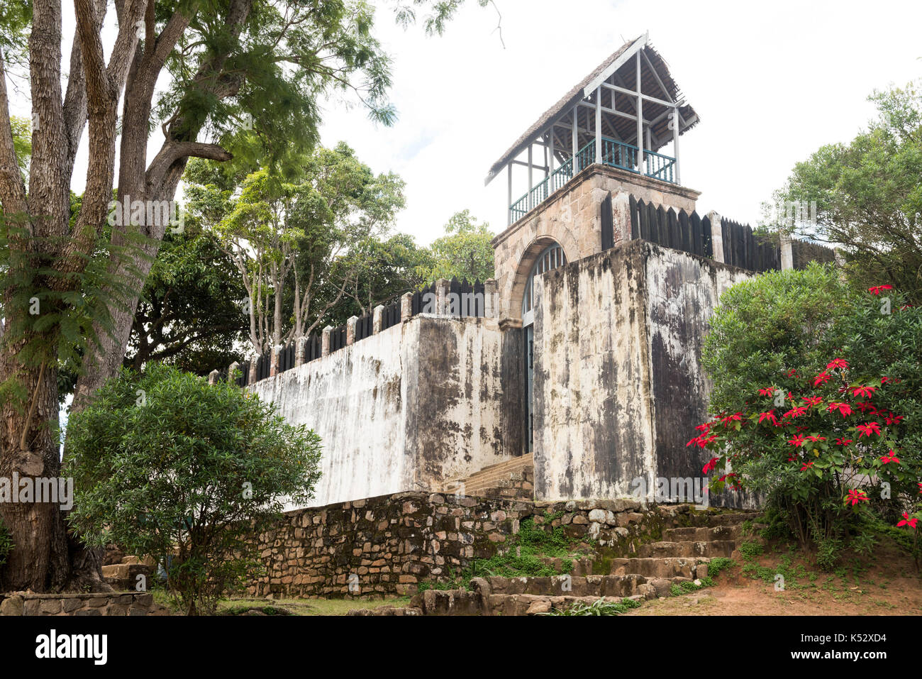 Rova on Ambohimanga sacred hill, Madagascar Stock Photo - Alamy