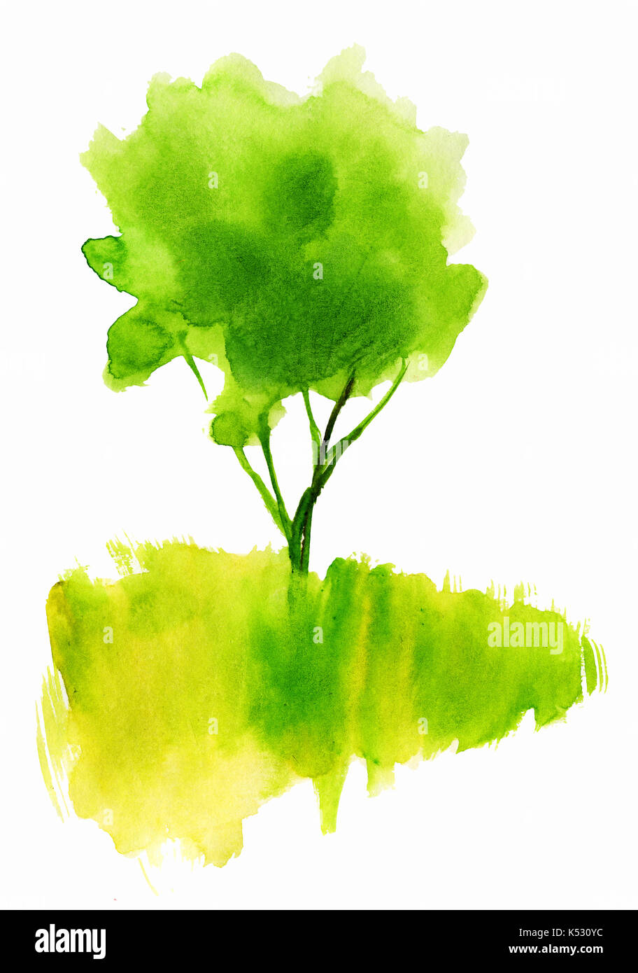 Save planet watercolour drawing hi-res stock photography and images - Alamy