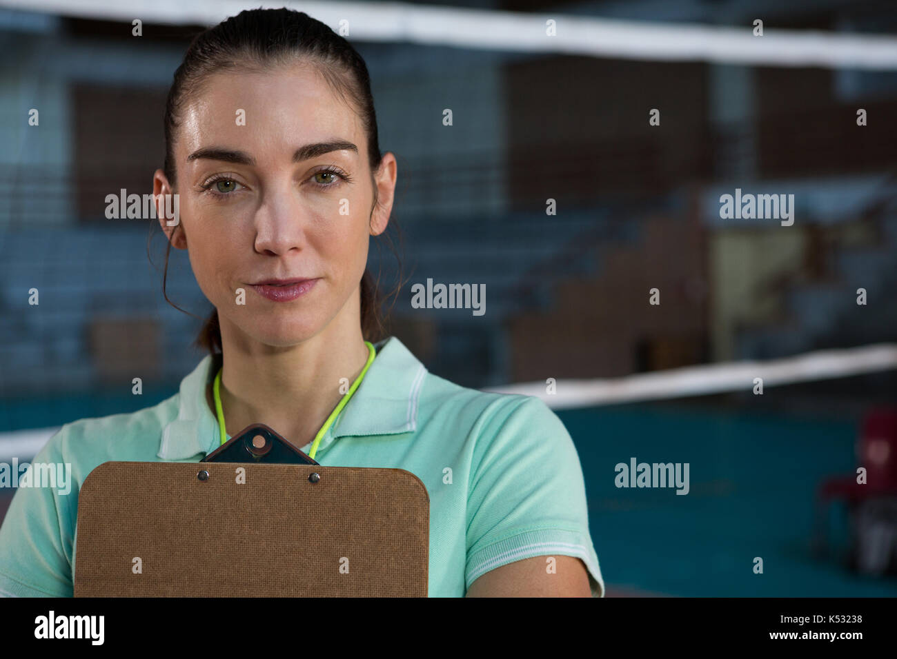 Female sports coach confident hi-res stock photography and images - Alamy