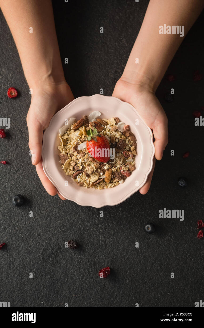 Hands holding stool hi-res stock photography and images - Alamy