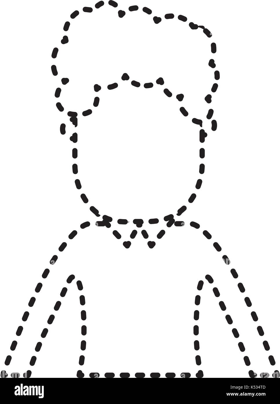 Dotted body Stock Vector Images - Alamy