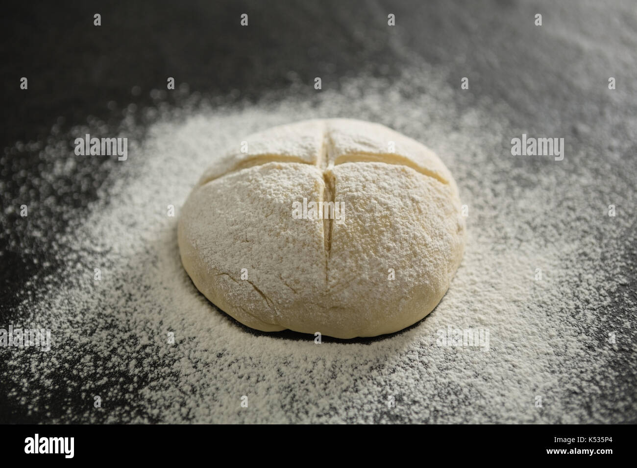 Bun on table hi-res stock photography and images - Alamy