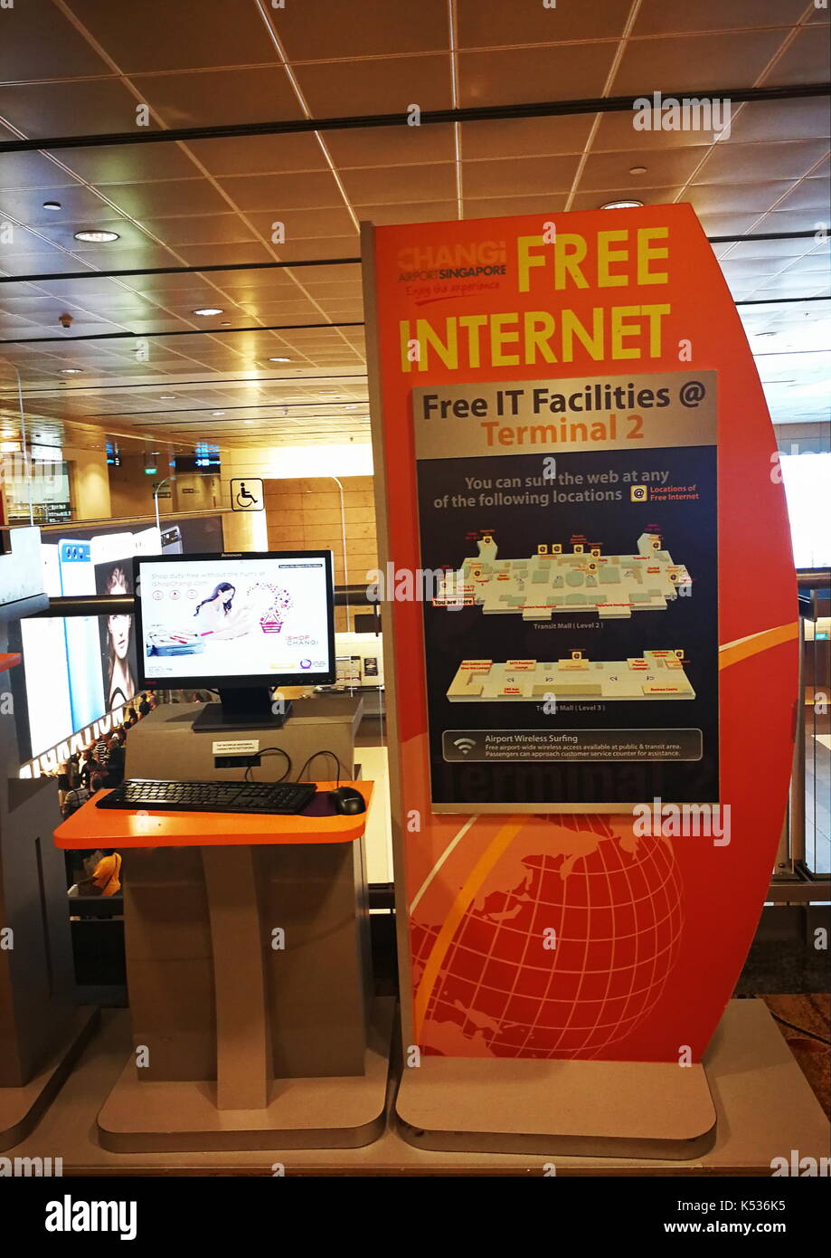 Singapore changi international airport hi-res stock photography and ...