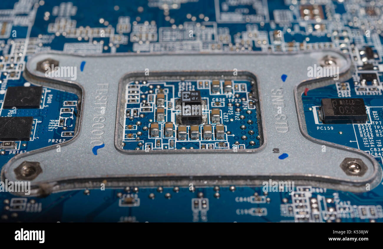 Motherboard components hi-res stock photography and images - Alamy