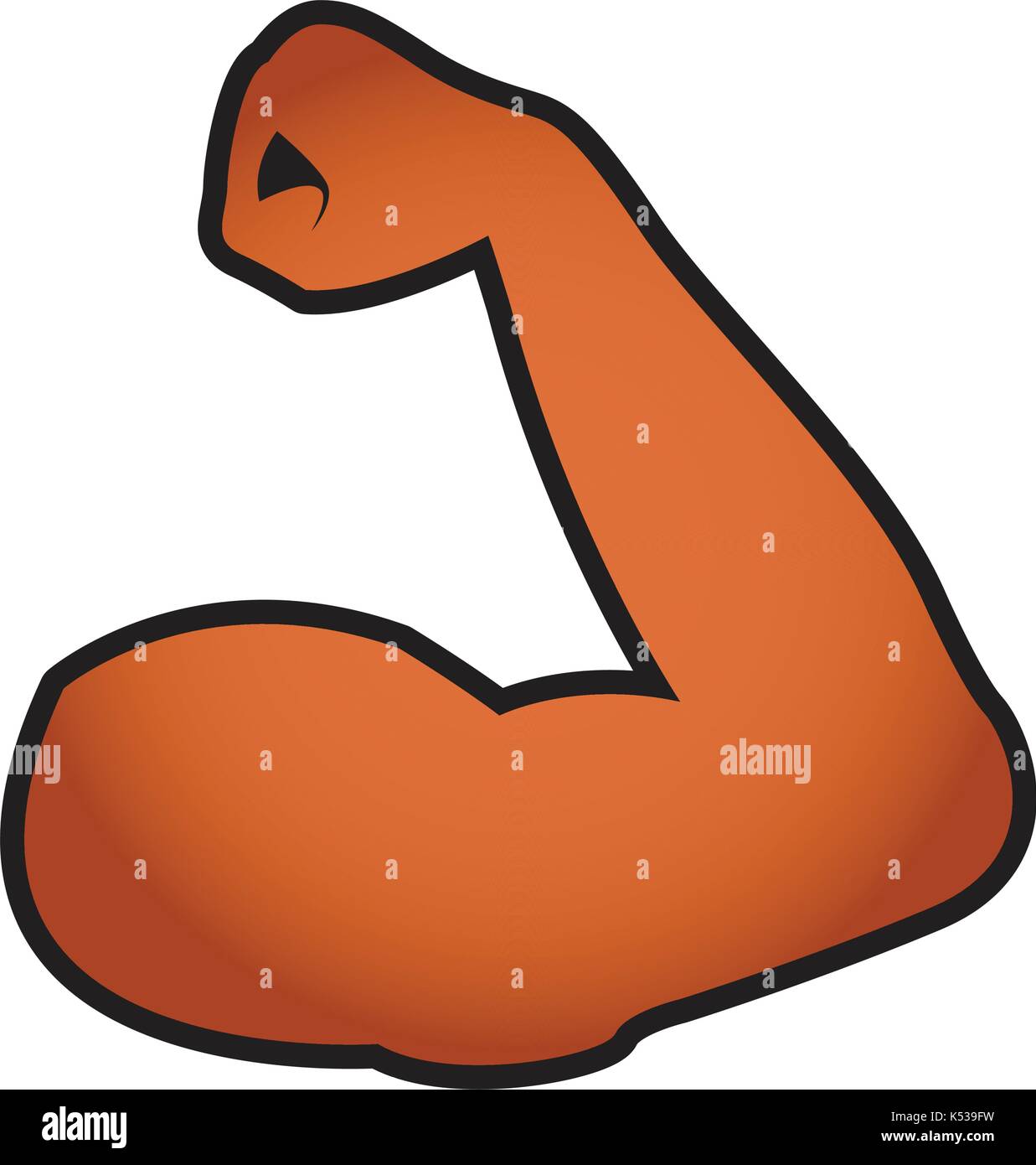 Arm flex Stock Vector Images - Alamy