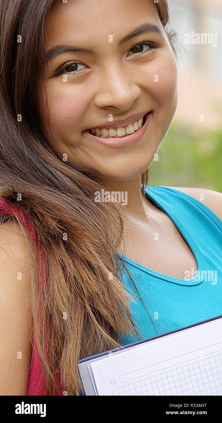 Teenager University Student Stock Photo - Alamy