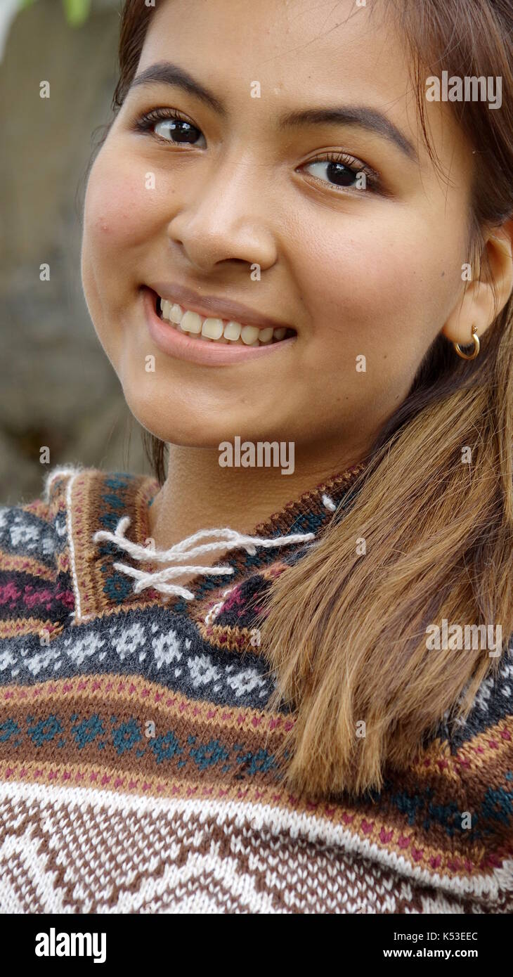 Pretty Young Person Stock Photo - Alamy
