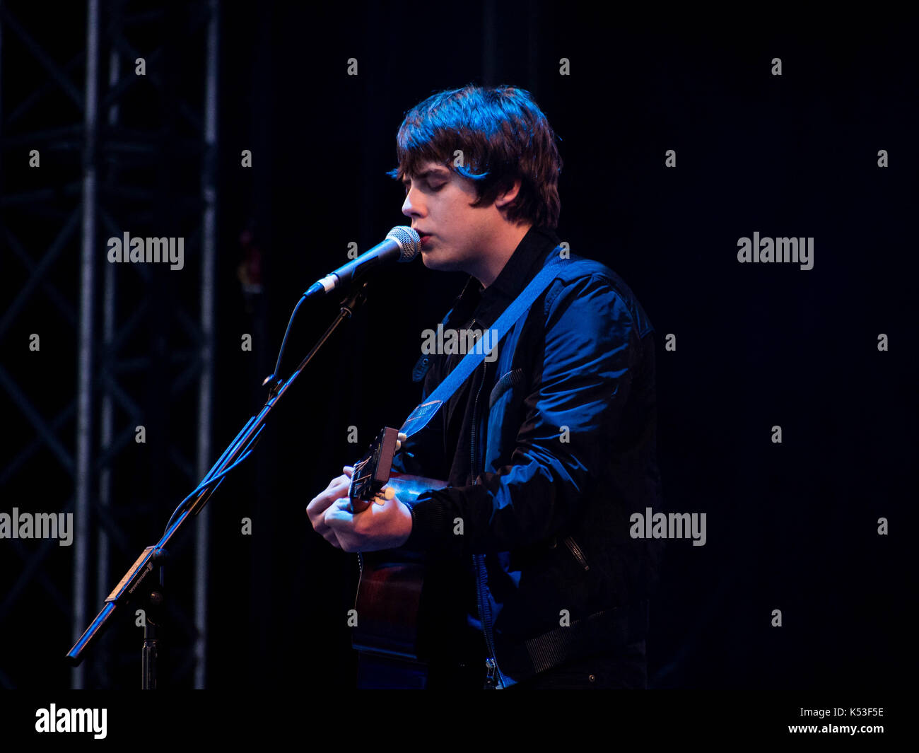 Jake Bug plays the VIctorious music festival in Portsmouth Stock Photo ...