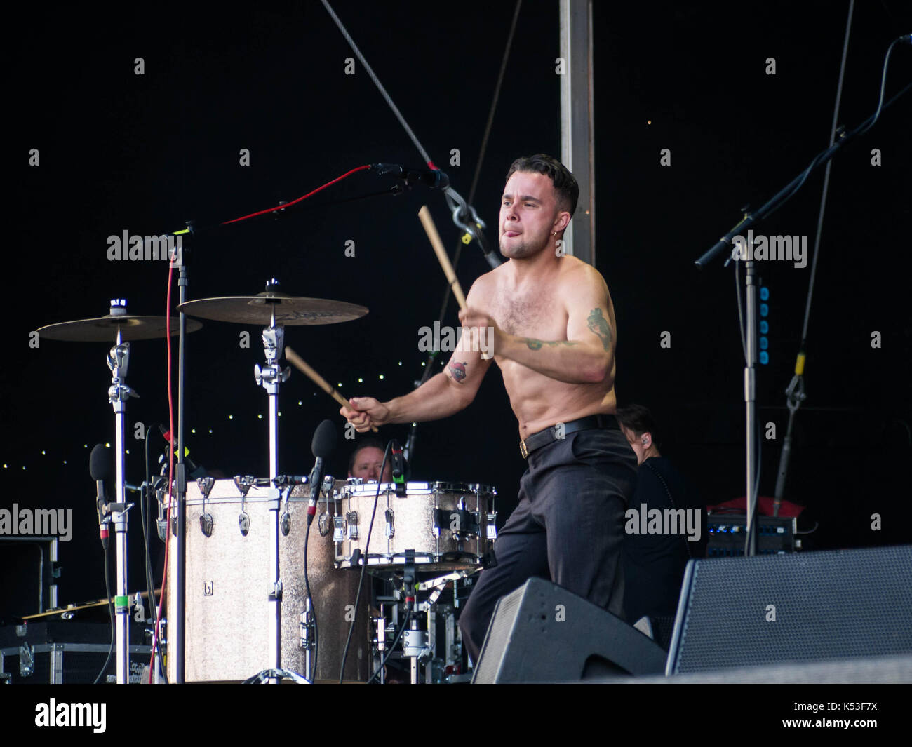 The Rock band Slaves play the Victorious music festival in Portsmouth ...