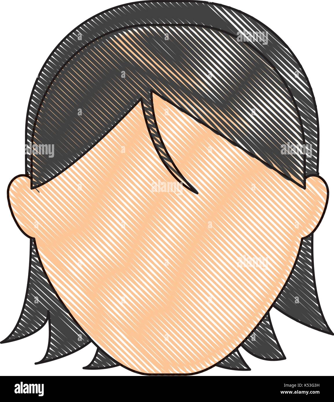 woman face icon Stock Vector Image & Art - Alamy