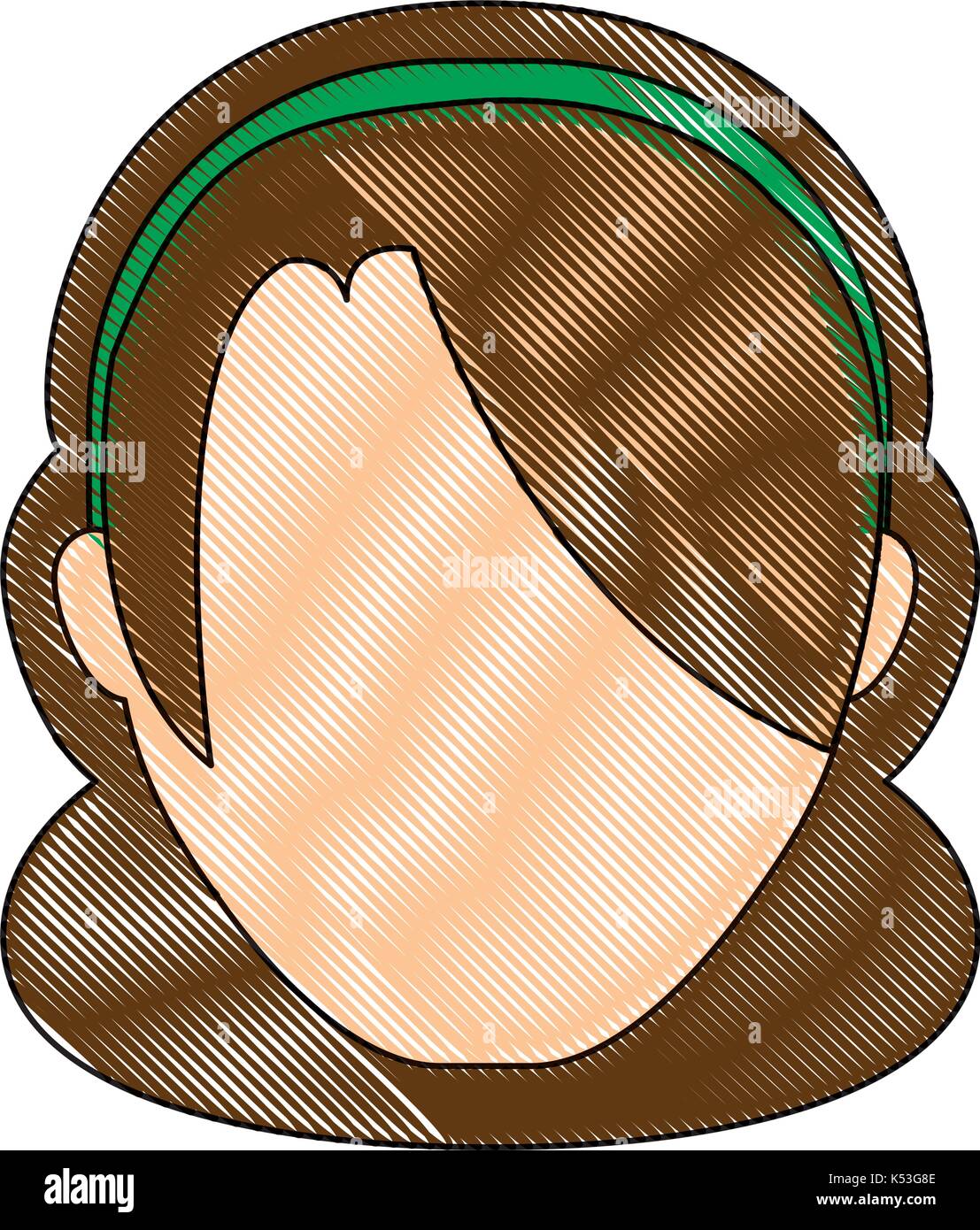 woman face icon Stock Vector Image & Art - Alamy