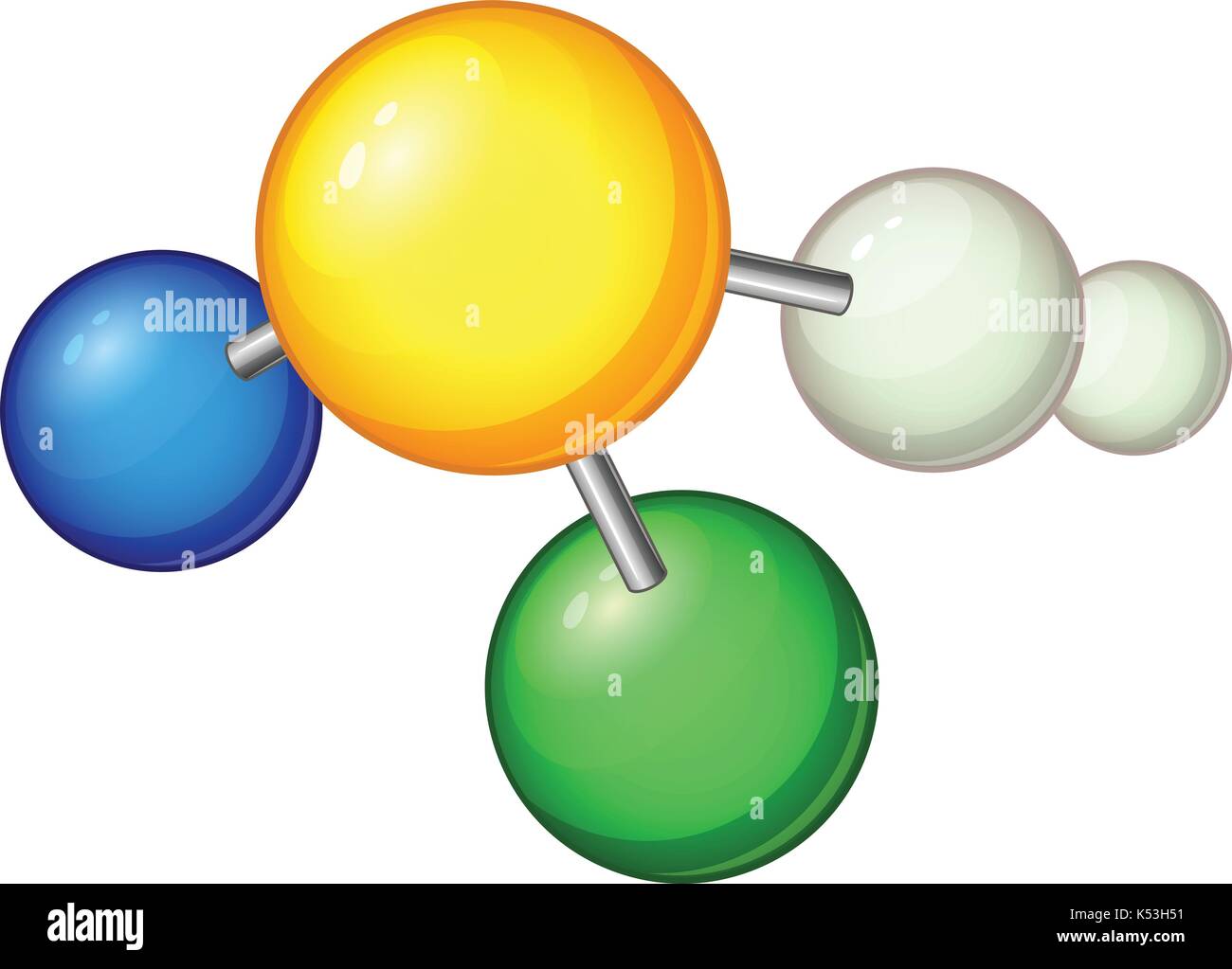 Biology molecule icon, cartoon style Stock Vector Image & Art - Alamy