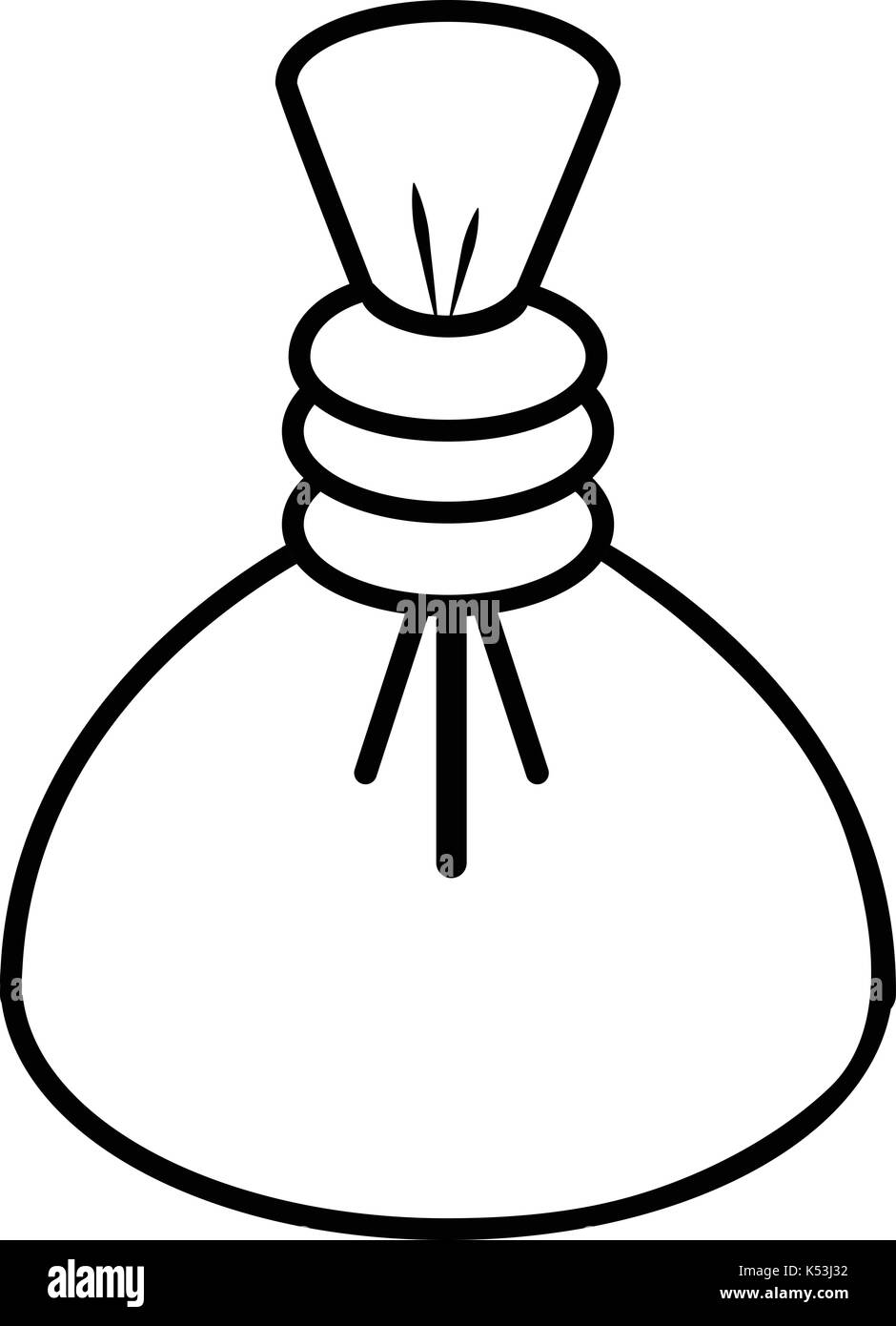 Spa hot compress icon , outline style Stock Vector Image & Art - Alamy