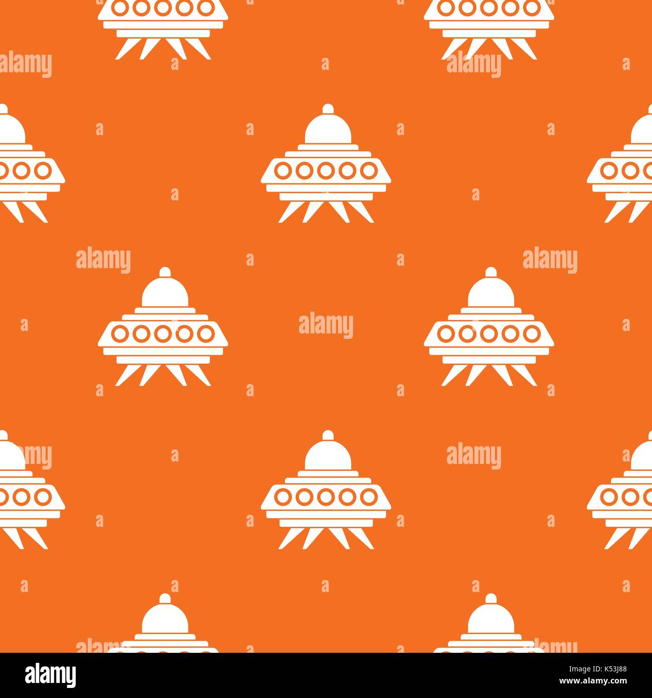 Alien spaceship pattern seamless Stock Vector Image & Art - Alamy