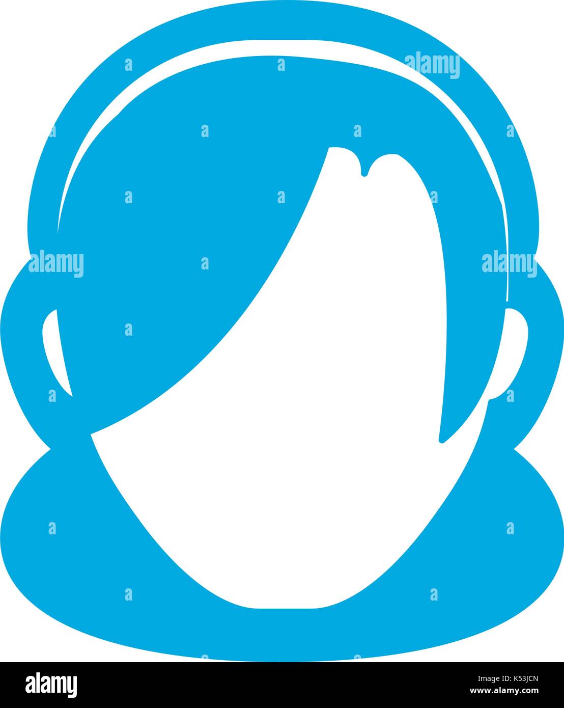 woman face icon Stock Vector Image & Art - Alamy