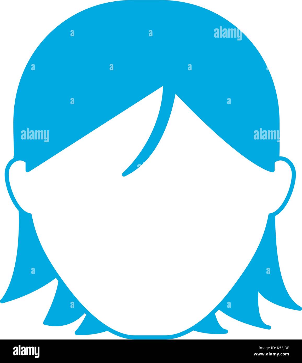 woman face icon Stock Vector Image & Art - Alamy