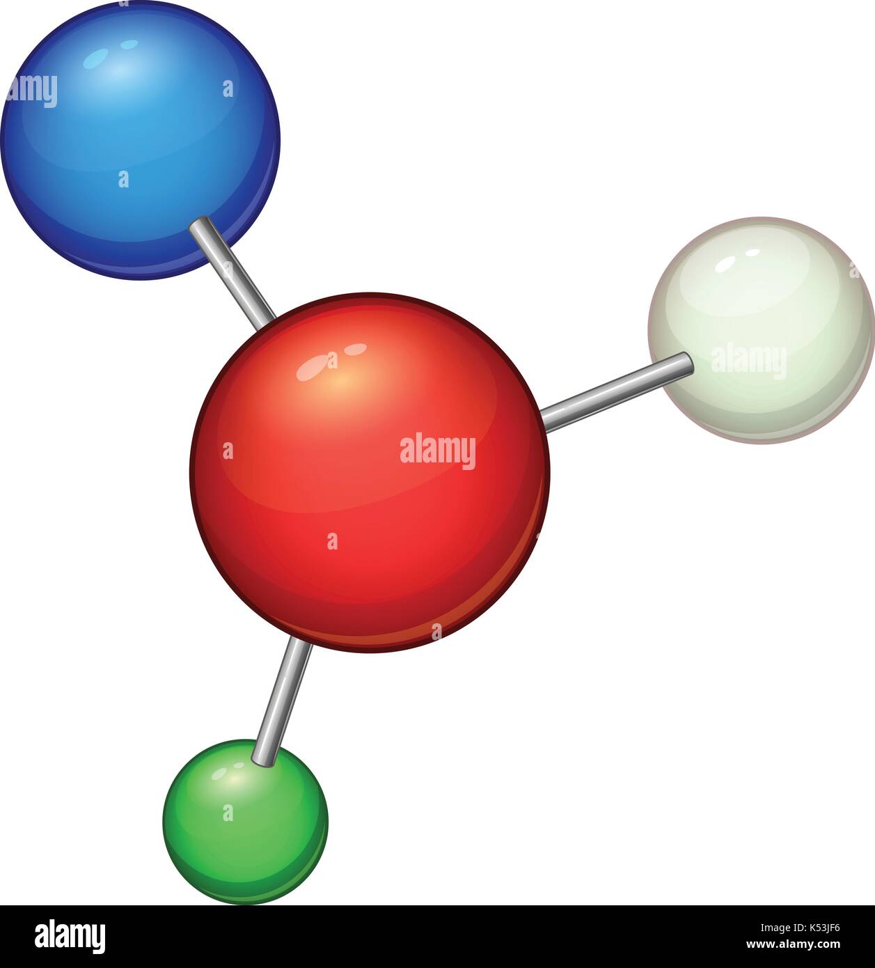 Structure molecule icon, cartoon style Stock Vector Image & Art - Alamy
