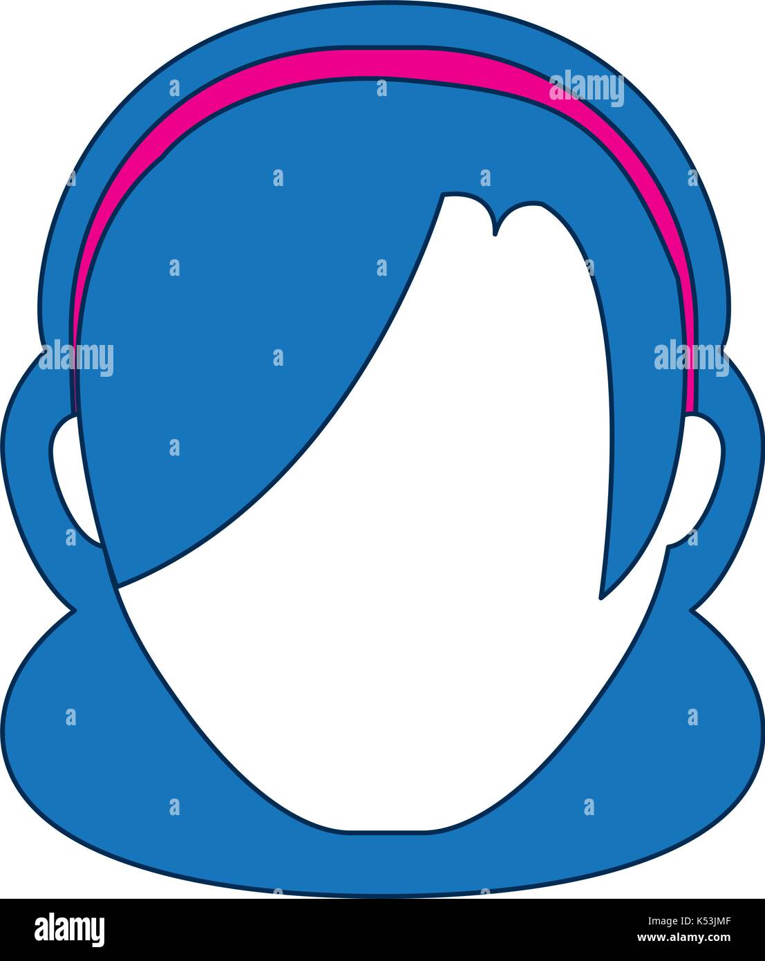 woman face icon Stock Vector Image & Art - Alamy