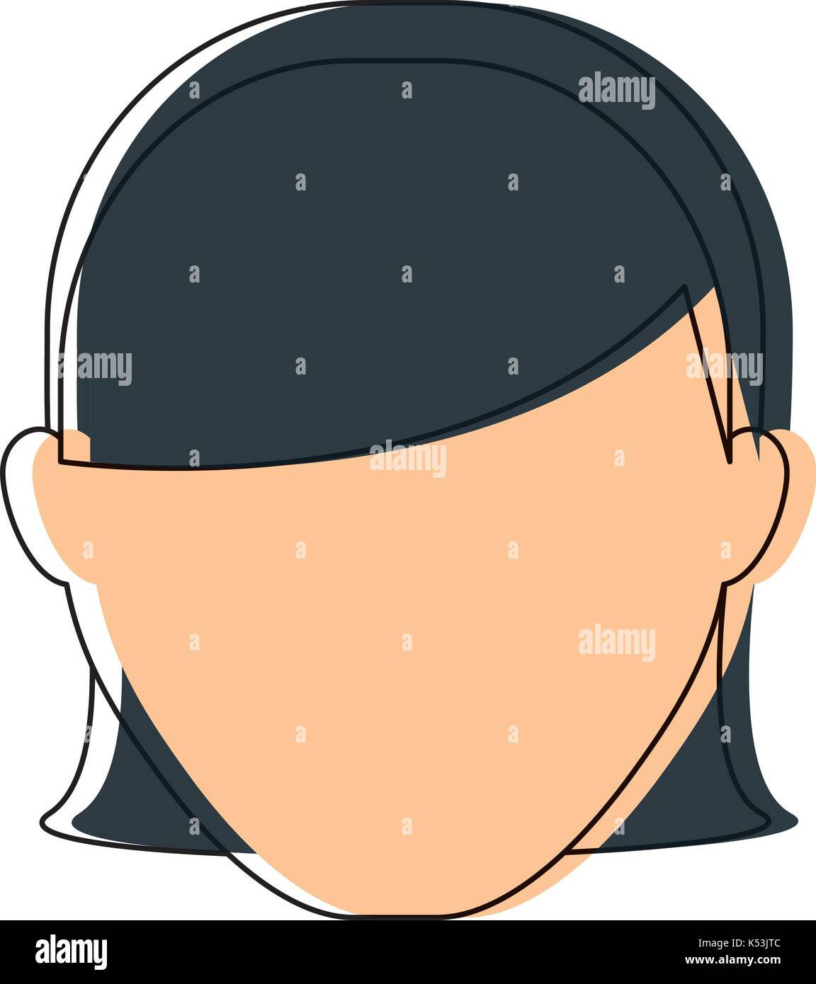 woman face icon Stock Vector Image & Art - Alamy