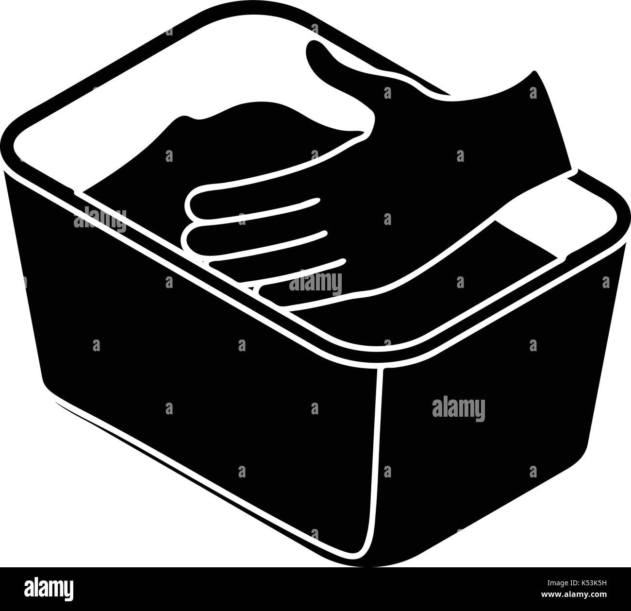 Hand washing clothes icon, simple style Stock Vector Image & Art - Alamy