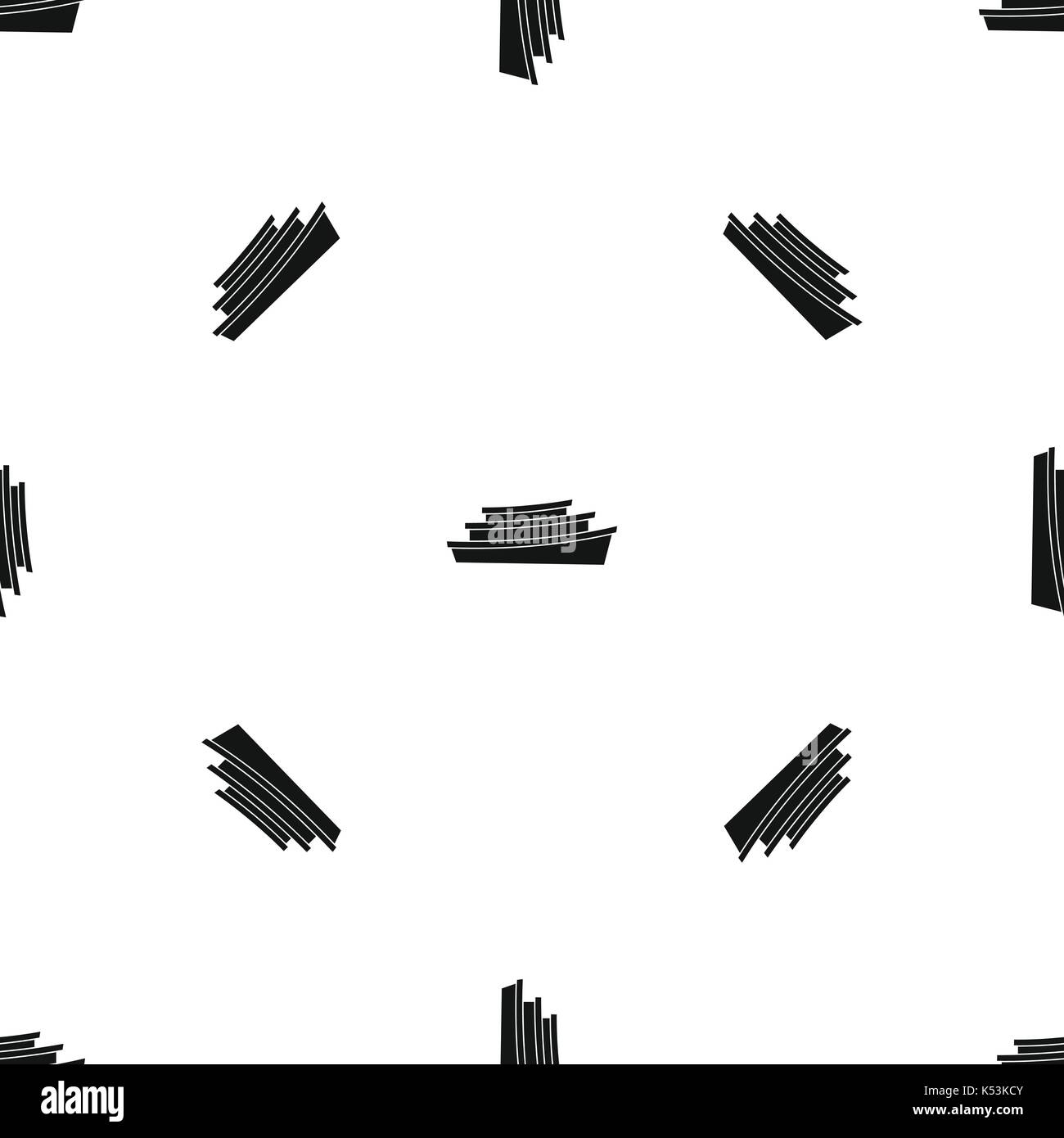 Wooden boat pattern seamless black Stock Vector Image & Art - Alamy
