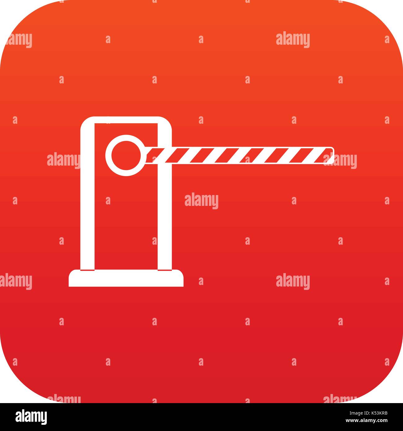 No parking car exit Stock Vector Images - Alamy