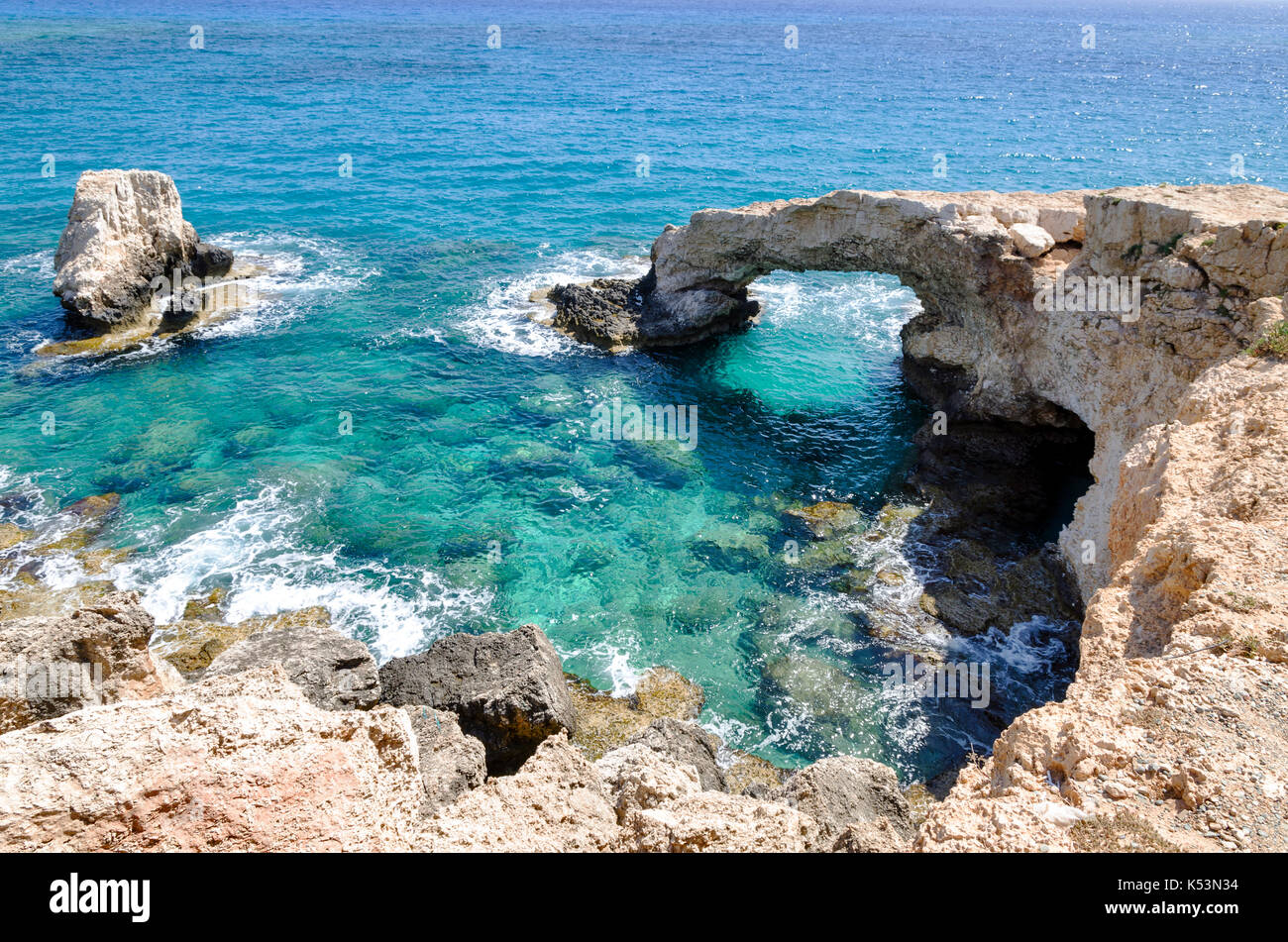Cyprus. Bridge of Love Stock Photo - Alamy