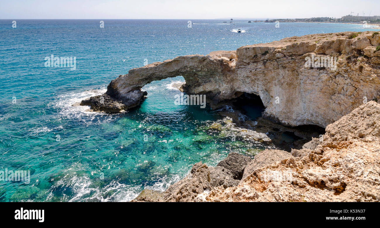 Cyprus. Bridge of love Stock Photo - Alamy