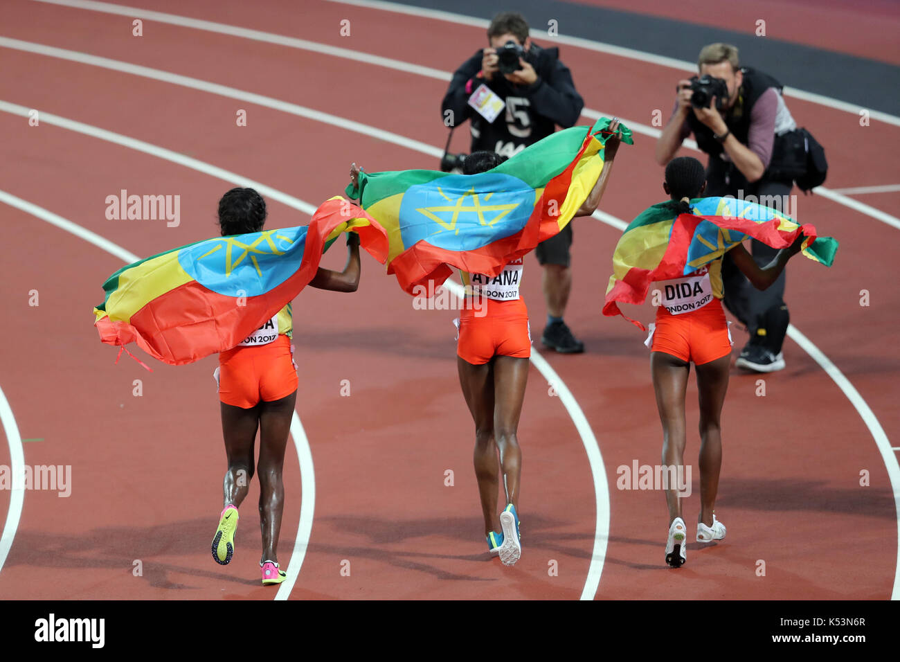 Dera DIDA (Ethiopia), Almaz AYANA (Ethiopia), Tirunesh DIBABA (Ethiopia ...