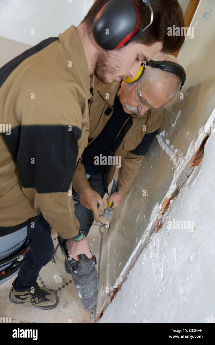 Construction apprentice machinery hi-res stock photography and images ...