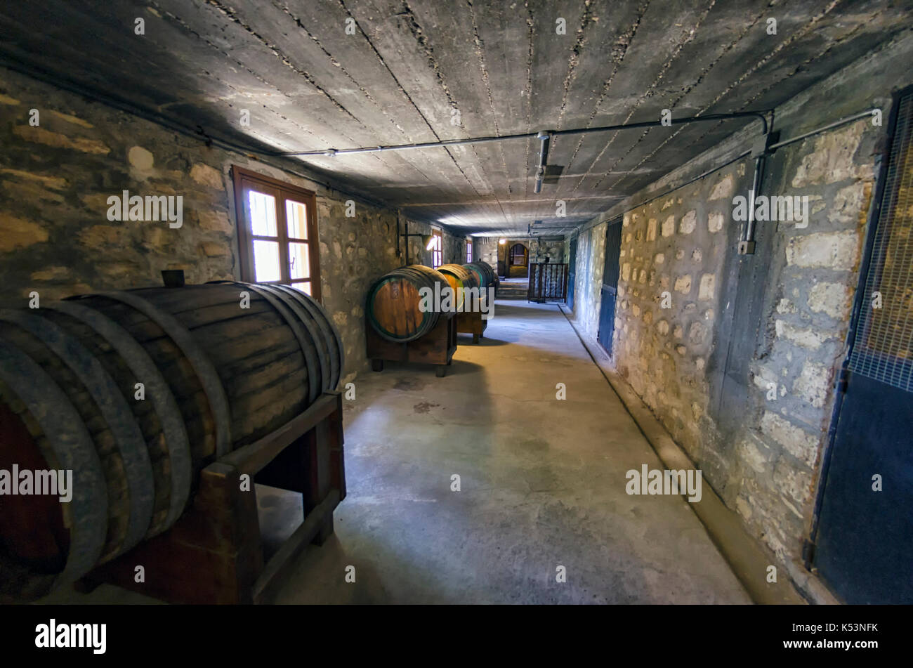 A winery in the Cyprus monastery Stock Photo - Alamy