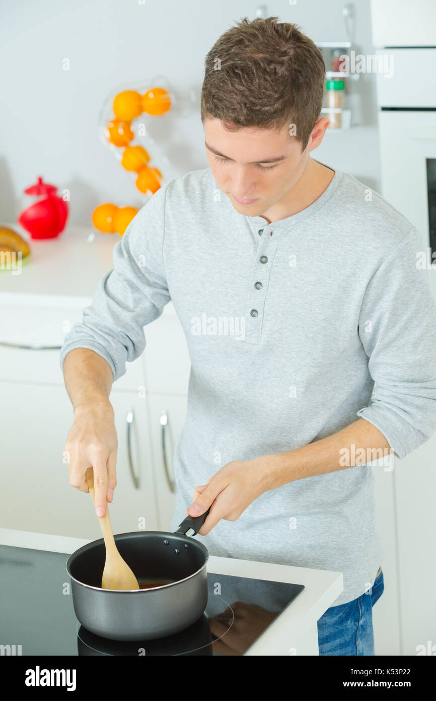 Teen cooking pot hi-res stock photography and images - Alamy
