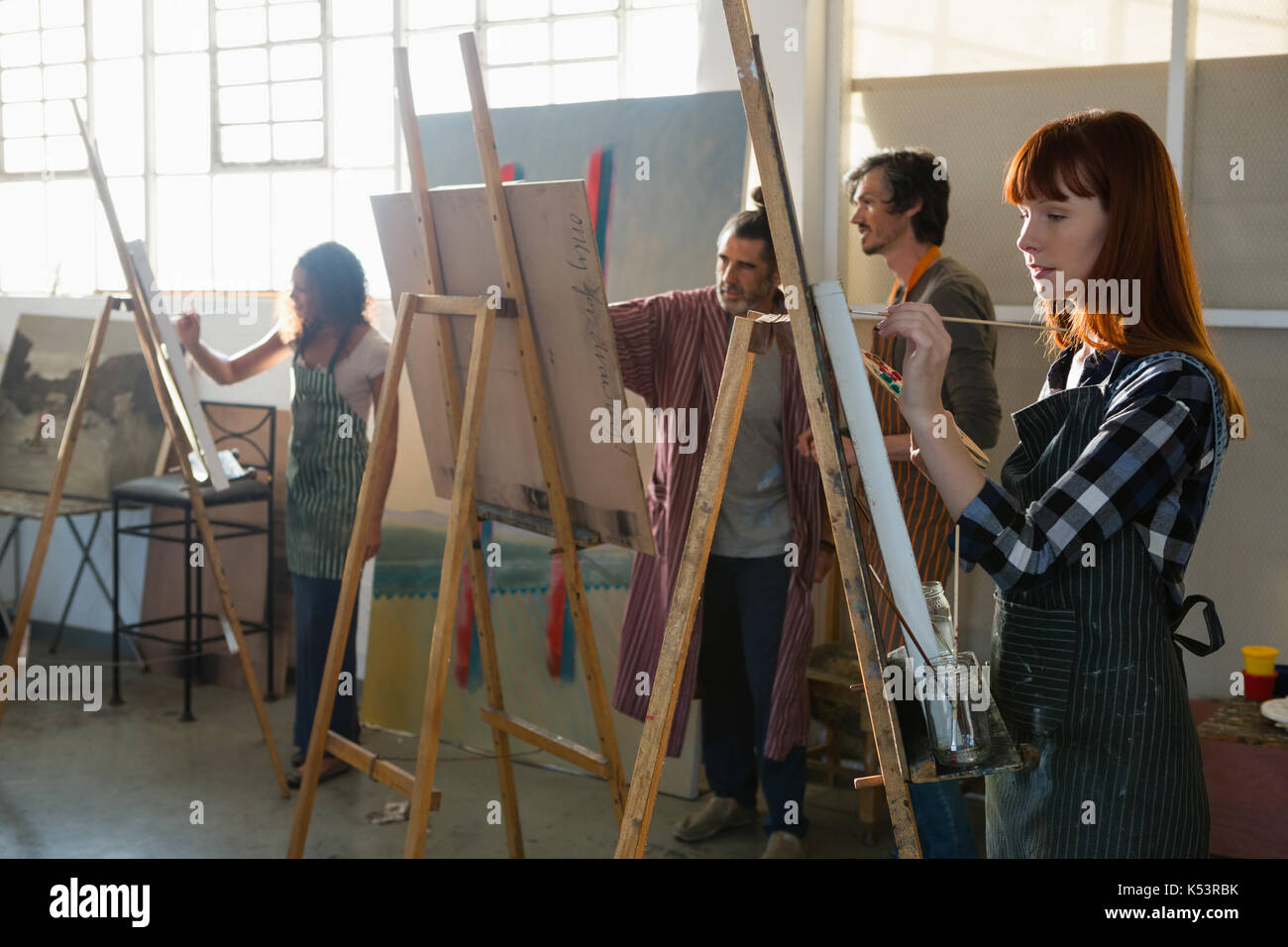 Adult learning class hi-res stock photography and images - Alamy