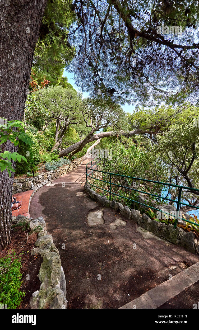 Located on the french riviera in western europe hi-res stock ...