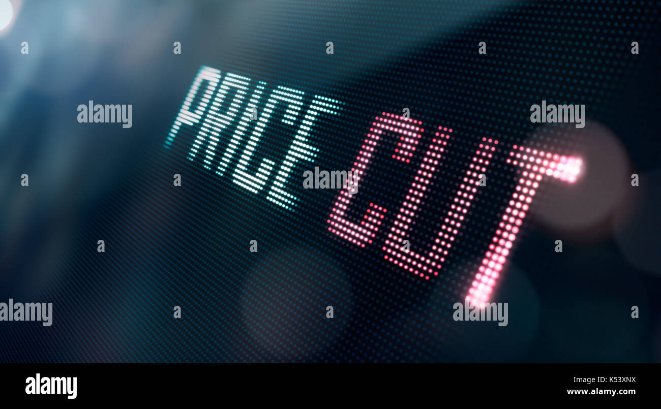 Price Cut High Resolution Stock Photography and Images - Alamy