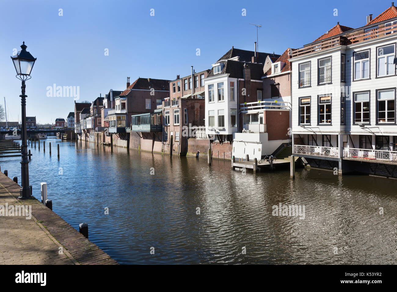 Traditional dutch canal house hi-res stock photography and images - Alamy