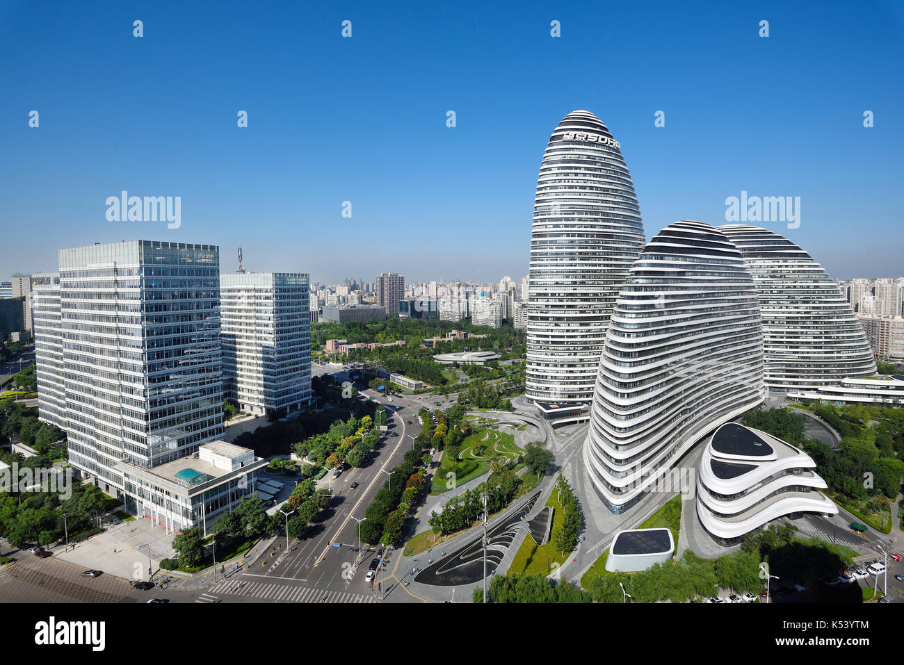 Zaha hadid beijing hi-res stock photography and images - Alamy