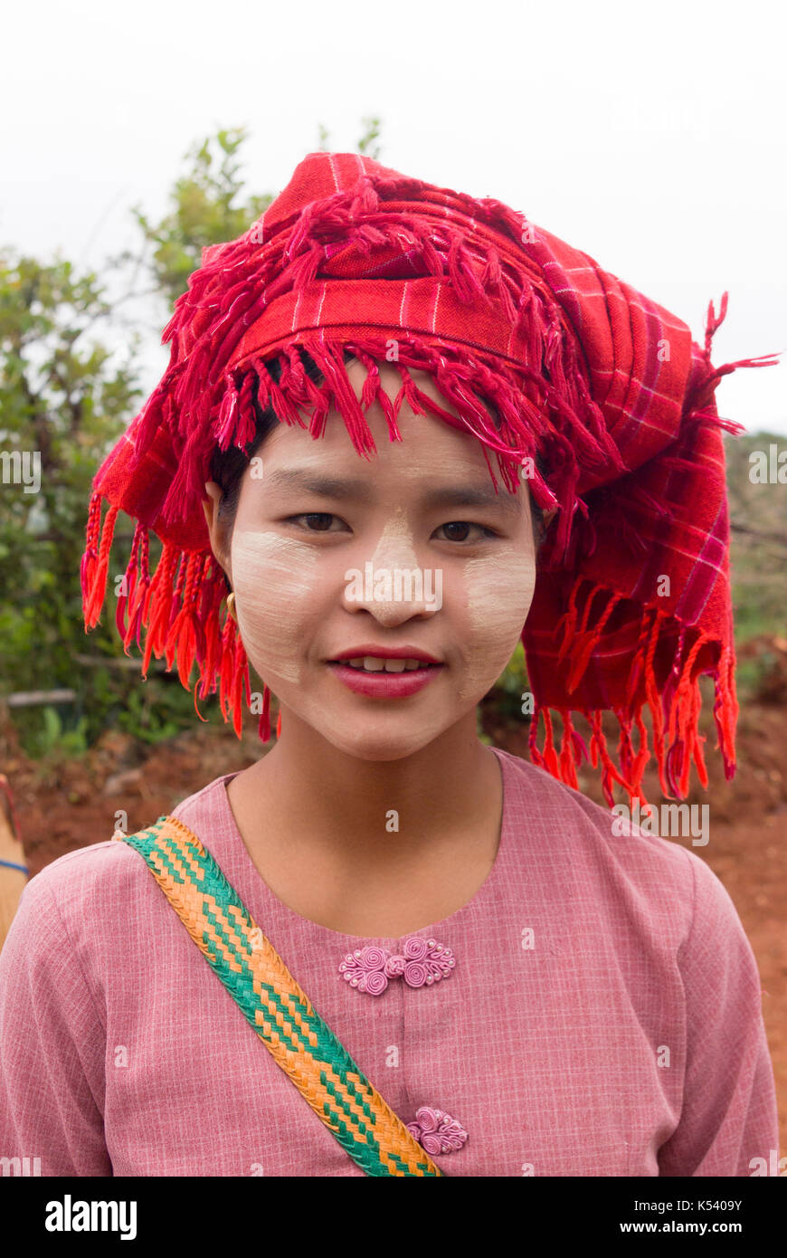 Travel Portrait of local, Shan State, Myanmar, Burma, South East Asia ...