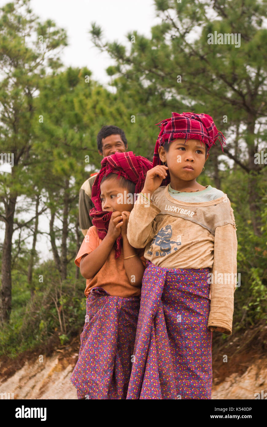 Travel Portrait of local, Shan State, Myanmar, Burma, South East Asia ...