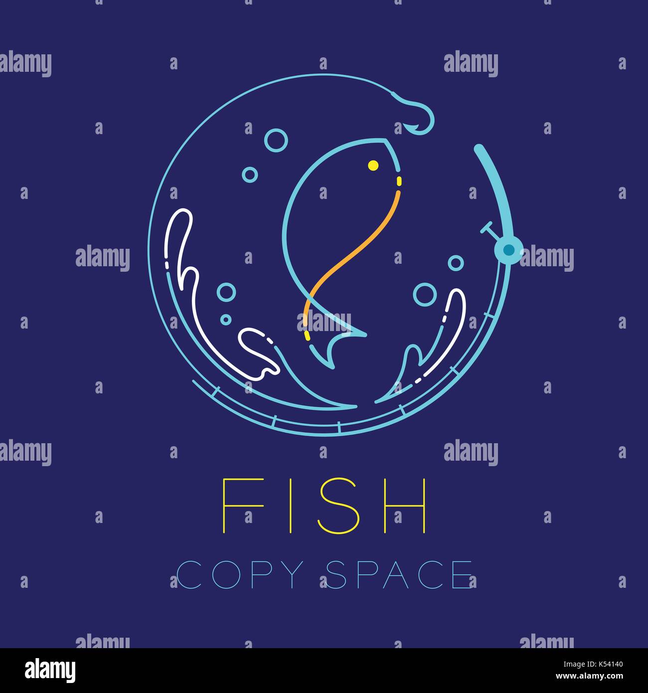 Rod symbol Stock Vector Images - Alamy