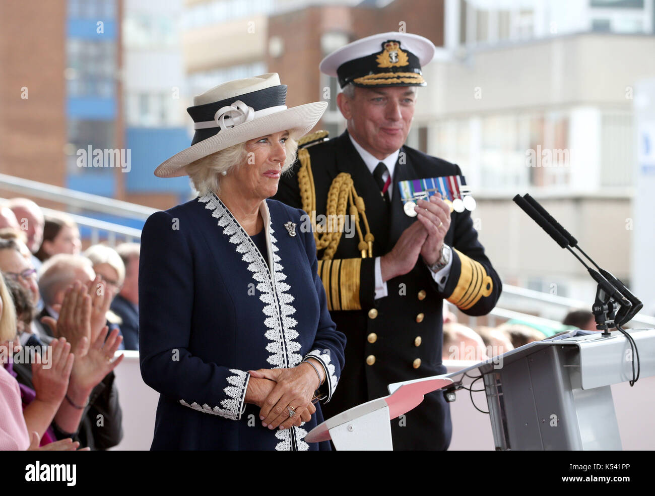 First sea lord admiral sir philip jones hi-res stock photography and ...