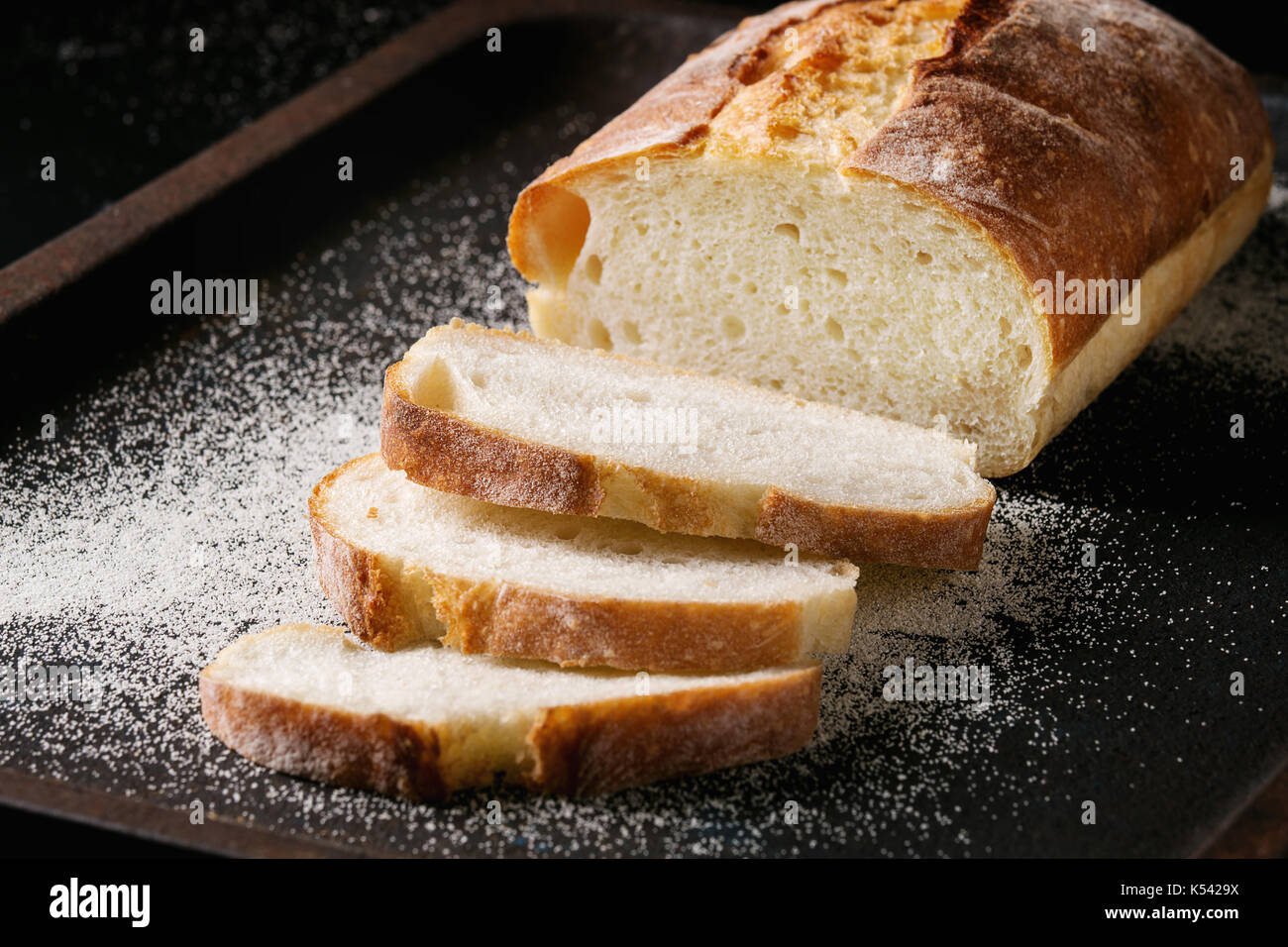 Fresh baked wheat bread Stock Photo - Alamy