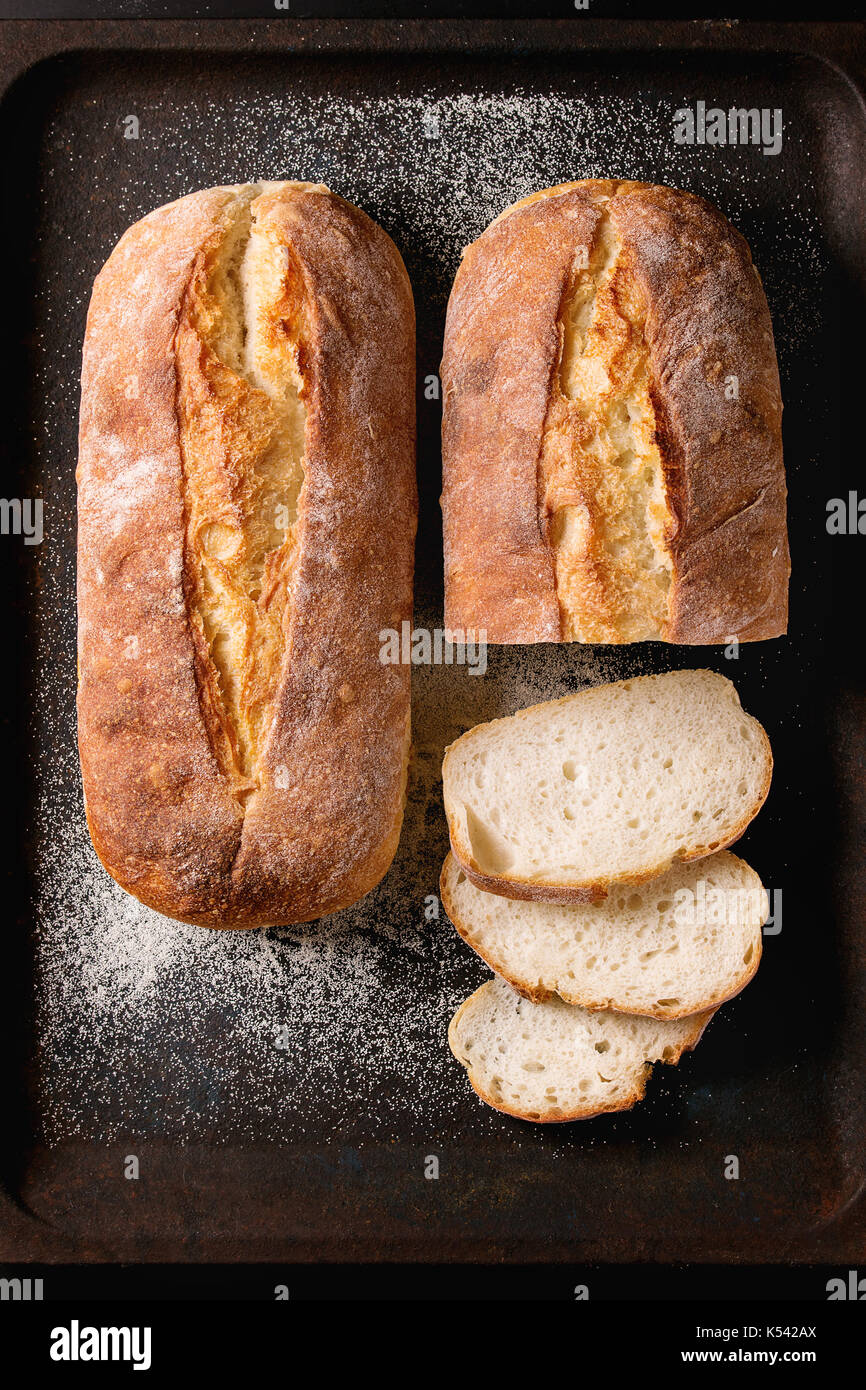 Fresh baked wheat bread Stock Photo - Alamy