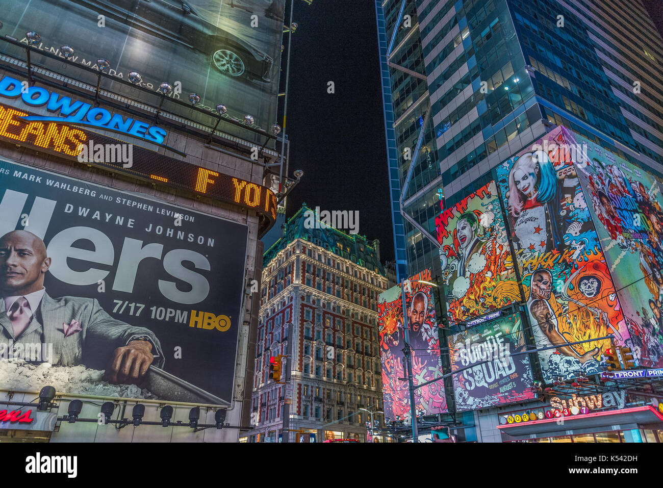 Times Square, USA, New York, NYC, Manhattan Stock Photo - Alamy
