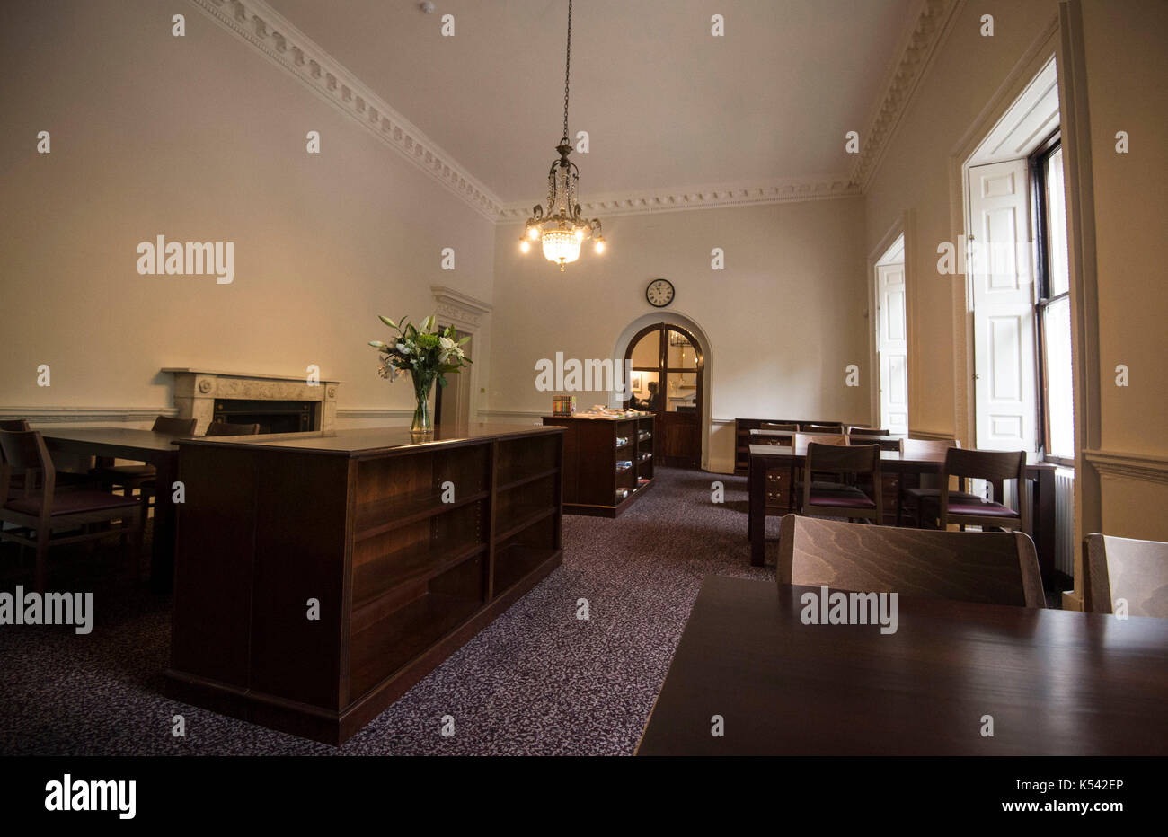 The library at the newly opened Grade 1-listed Eaton Square Upper ...