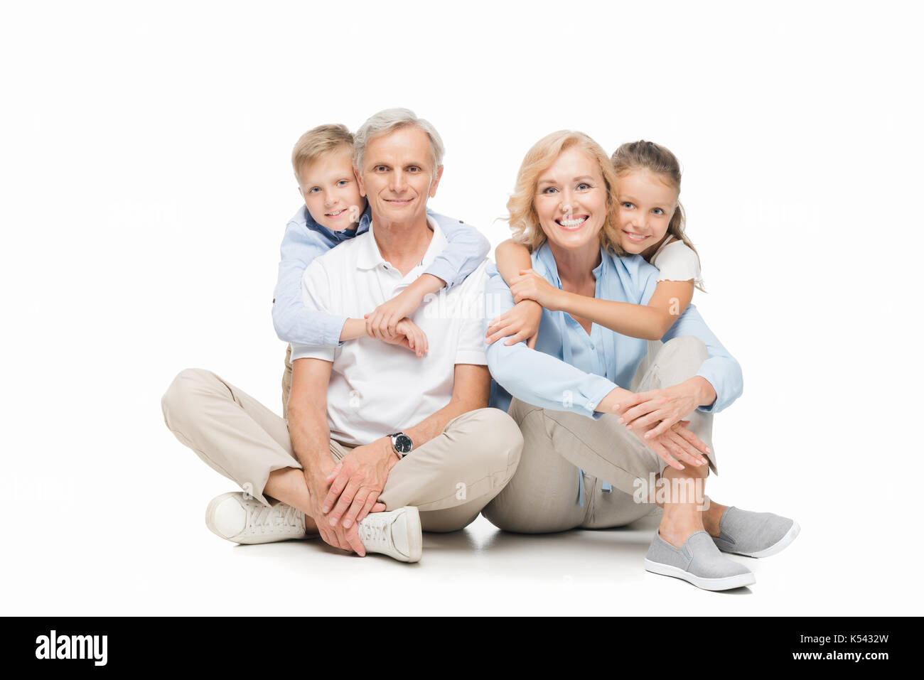 Family and friends Cut Out Stock Images & Pictures - Alamy