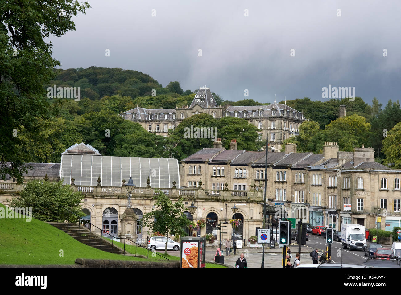 Buxton palace hotel hi-res stock photography and images - Alamy