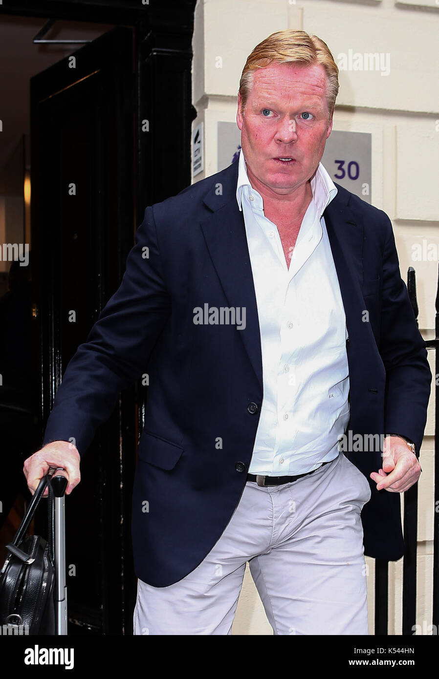 Managers of the Premier League clubs attend a pre-season meeting at ...