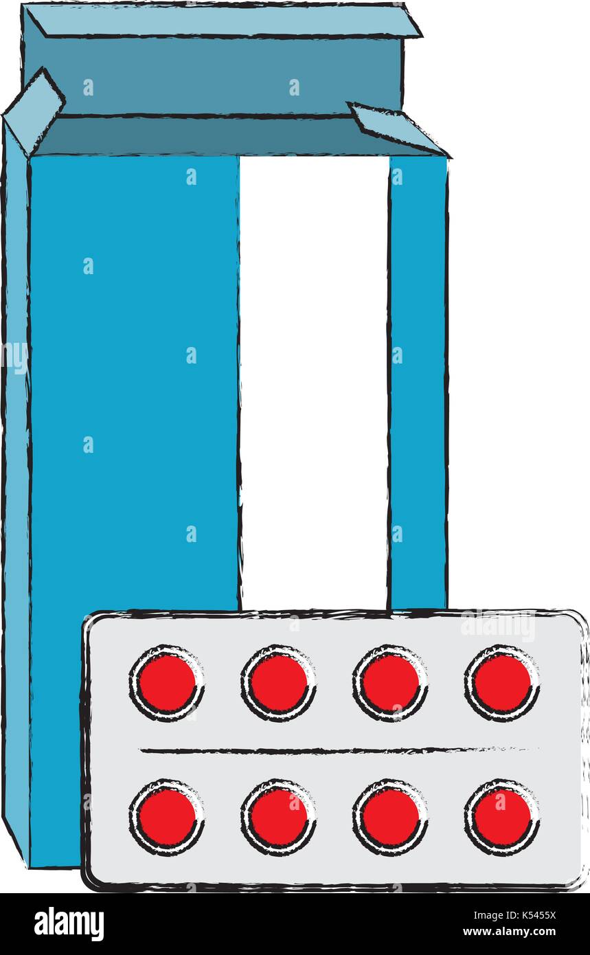 Pill packing Stock Vector Images - Alamy