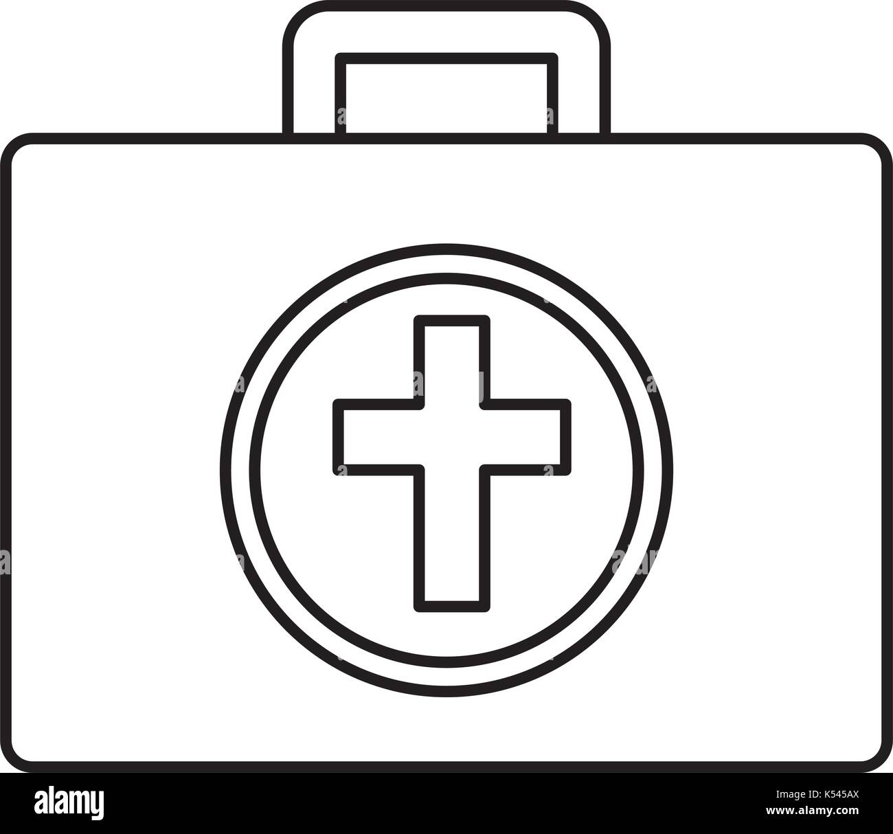 medical kit isolated icon Stock Vector Image & Art - Alamy